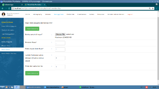 Cara menambahkan / input anggota di slims senayan / schils melalui ...